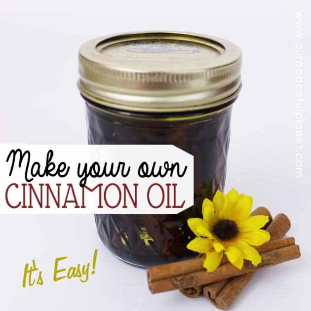 Its Easy To Make Cinnamon Oil Our Peaceful Planet