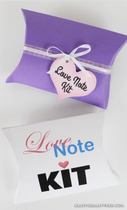 Make a Quick Love Note Kit – Craft Your Happiness