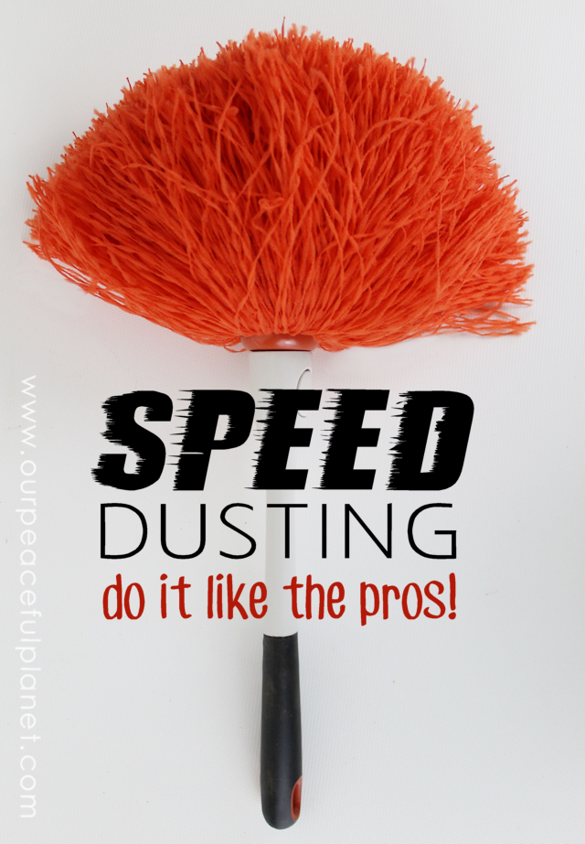 Cleaning Tips : Speed Dusting – Do It Like the Pros! – Craft Your Happiness