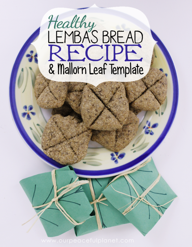 Simple, Healthy Lembas Bread Recipe & Mallorn Leaf Template – Craft ...