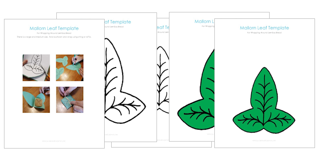 Simple, Healthy Lembas Bread Recipe & Mallorn Leaf Template – Craft ...