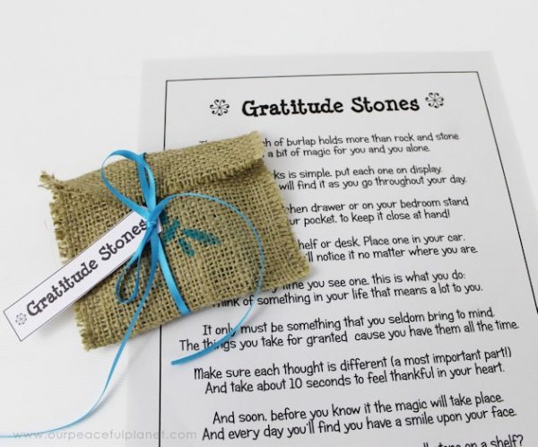 Encourage Thankfulness with Gratitude Stones – Craft Your Happiness