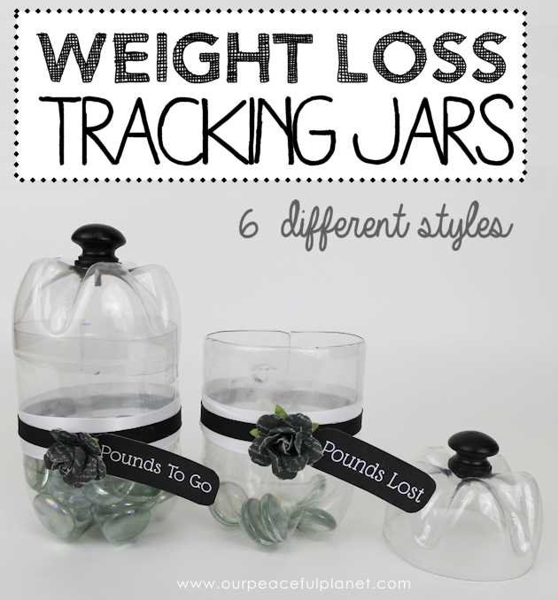 Watch Those Pounds Come Off With Weight Loss Tracker Jars – Craft Your ...