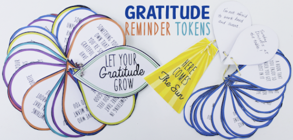 How to Make Gratitude Reminder Tokens for Being Thankful – Craft Your ...