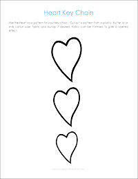 How to Make a Quick Heart Keyring from a Plastic Lid – Craft Your Happiness