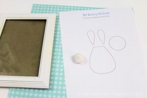 Cute Frameable Floppy Eared Bunny Easter Decorations – Craft Your Happiness
