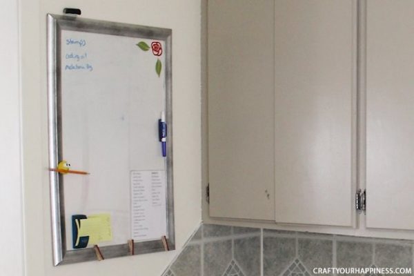 Easily Make a Large DIY Dry Erase Board