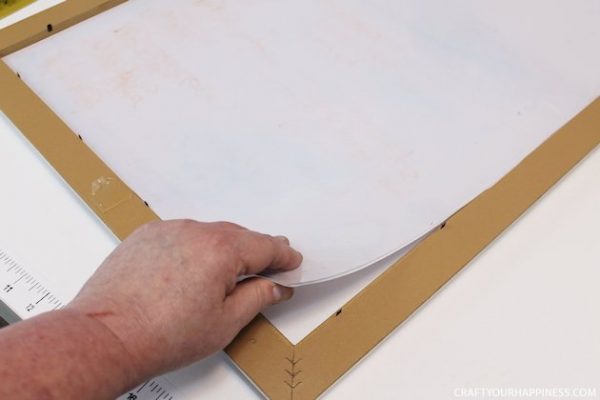 Easily Make a Large DIY Dry Erase Board – Craft Your Happiness