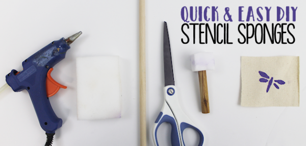 Cheap & Easy Way to Make Stencil Sponges (Stipplers) – Craft Your Happiness
