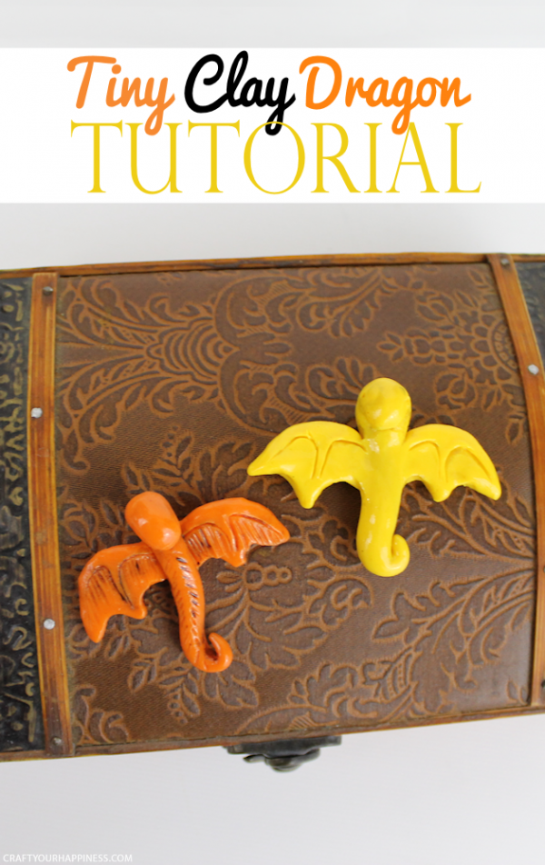 How to Make the Cutest Little Clay Dragon – Craft Your Happiness