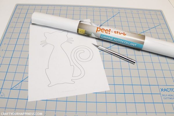 Making Stencils from Contact Paper – Craft Your Happiness