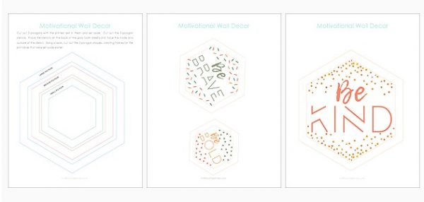 How to Make a Bright 10 Minute Motivational DIY Wall Decor – Craft Your ...