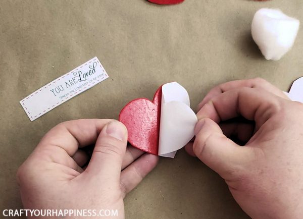 Share the Love : A Simple Valentines Craft – Craft Your Happiness