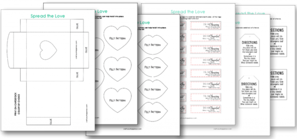 Share the Love : A Simple Valentines Craft – Craft Your Happiness