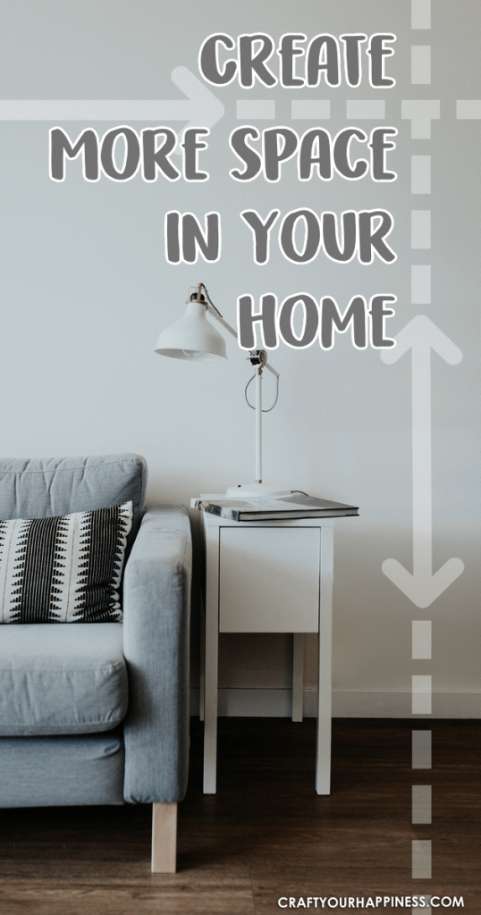 Creating More Space in Your Home – Craft Your Happiness