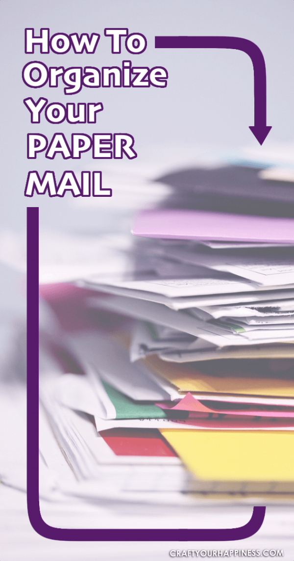 How to Organize Your Paper Mail