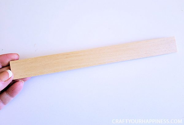 Decorate Your Office with a Mini Paint Stick DIY Monitor Top Shelf ...