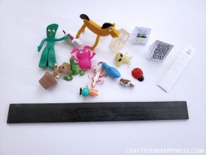 Decorate Your Office with a Mini Paint Stick DIY Monitor Top Shelf ...