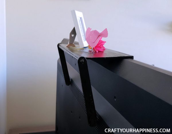 How to Make a TV Top Shelf from Paint Sticks – Craft Your Happiness