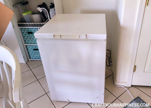 How To Make a Chest Freezer Cover – Craft Your Happiness