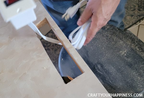 How To Install a Recessed Power Strip – Craft Your Happiness