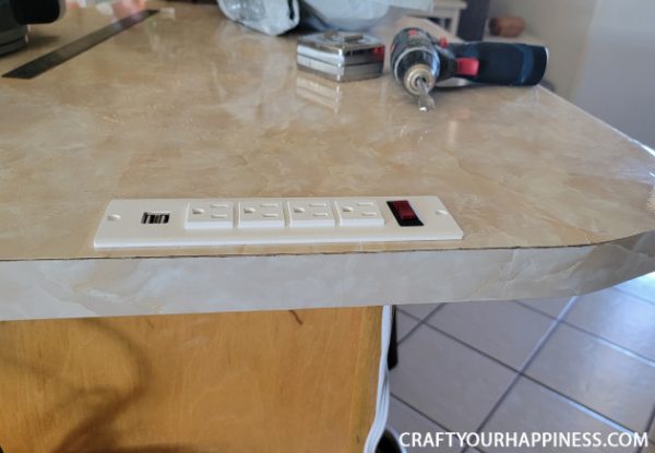 How To Install a Recessed Power Strip – Craft Your Happiness