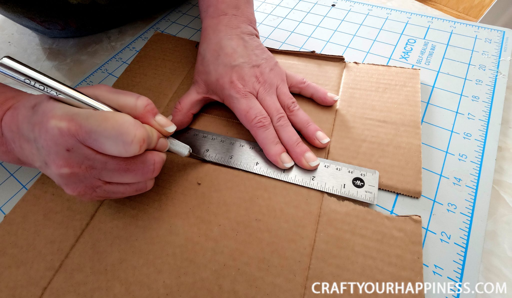 Inexpensive DIY Craft Cutting Mat – Craft Your Happiness